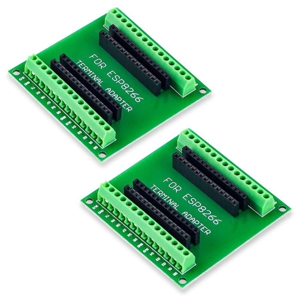 Esp8266 Breakout Board Gpio 1 Into 2 For 30pin No Mounting Hole Version Esp8266 Development