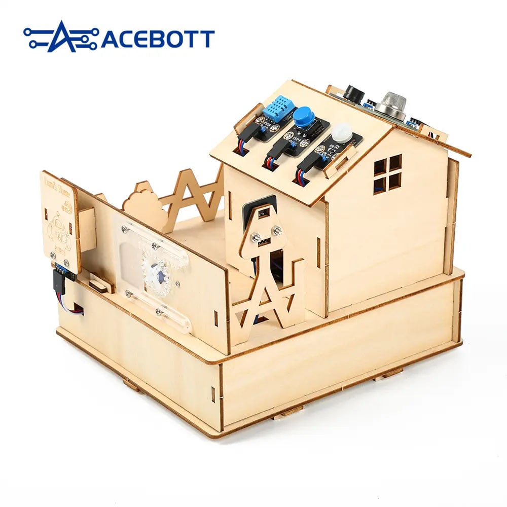 ACEBOTT ESP32 Smart Home IoT Basic Starter Kit with Arduino/ACECode – QE004 - Captronics