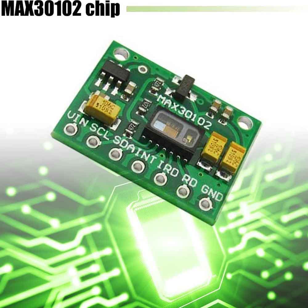 MAX30102 PULSE OXIMETER/HEART-RATE SENSOR MODULE I2C INTERFACE - Captronics